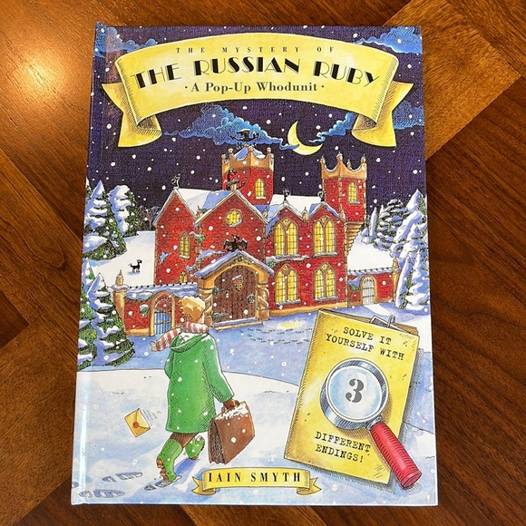 Toys | Never Read The Mystery Of The Russian Ruby Hard Cover A Popup ...